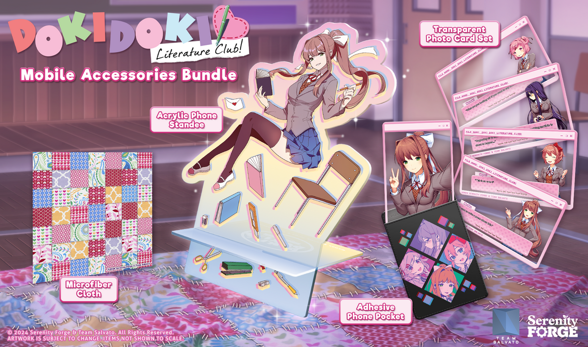 Doki Doki Literature Club! - Mobile Accessories Bundle – Serenity Forge ...
