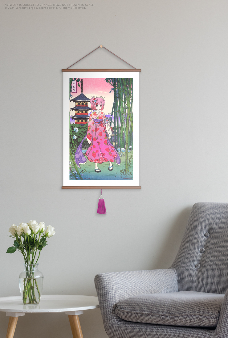 Ukiyo-e Series Wall Scroll - Natsuki – Serenity Forge Store