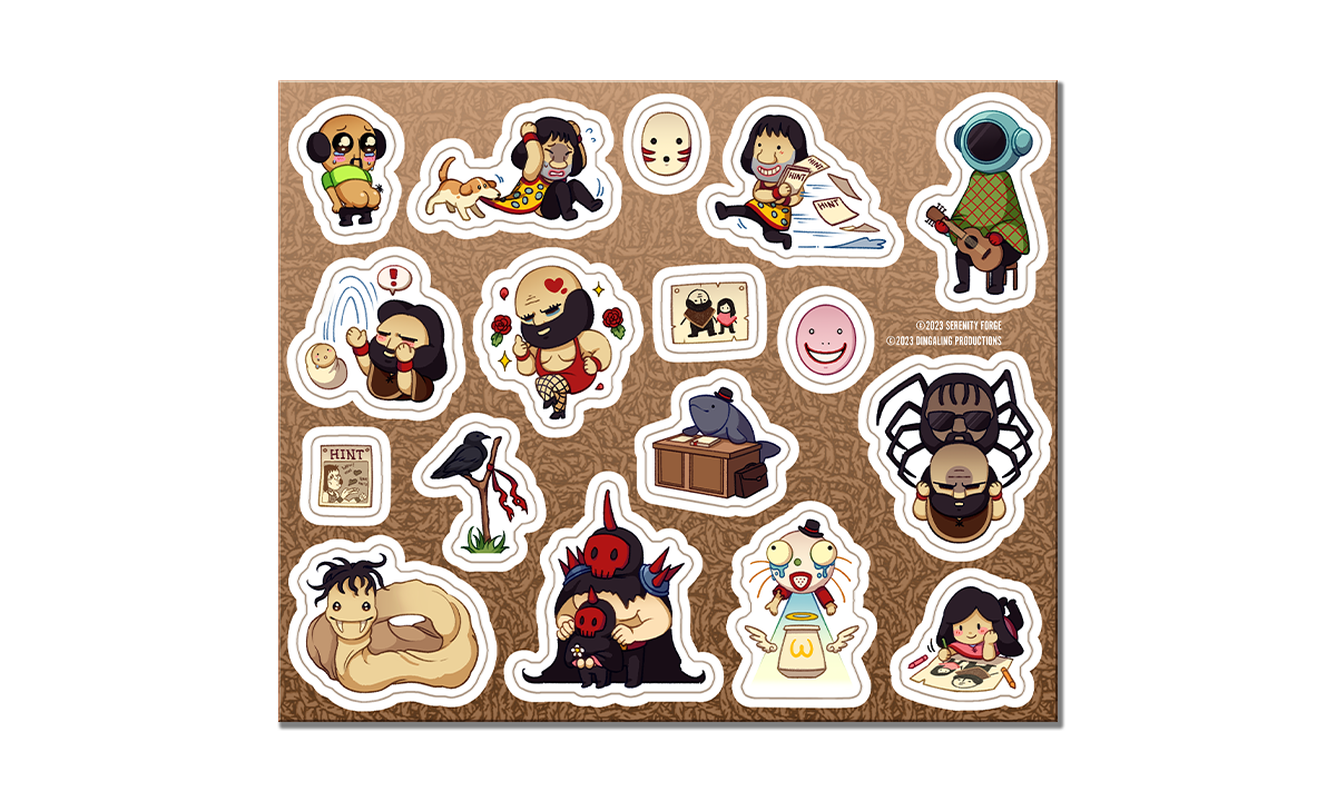 LISA - Sticker Sheet – Serenity Forge Store