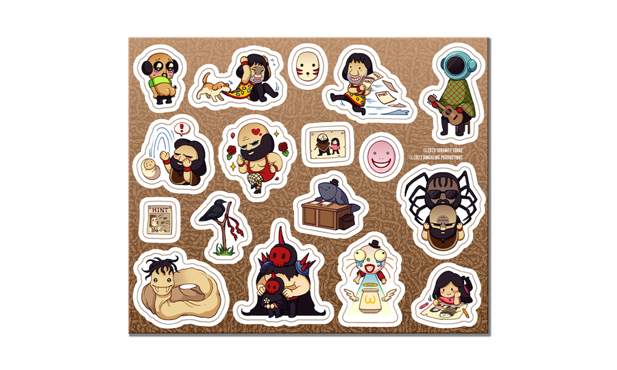 LISA - Sticker Sheet – Serenity Forge Store