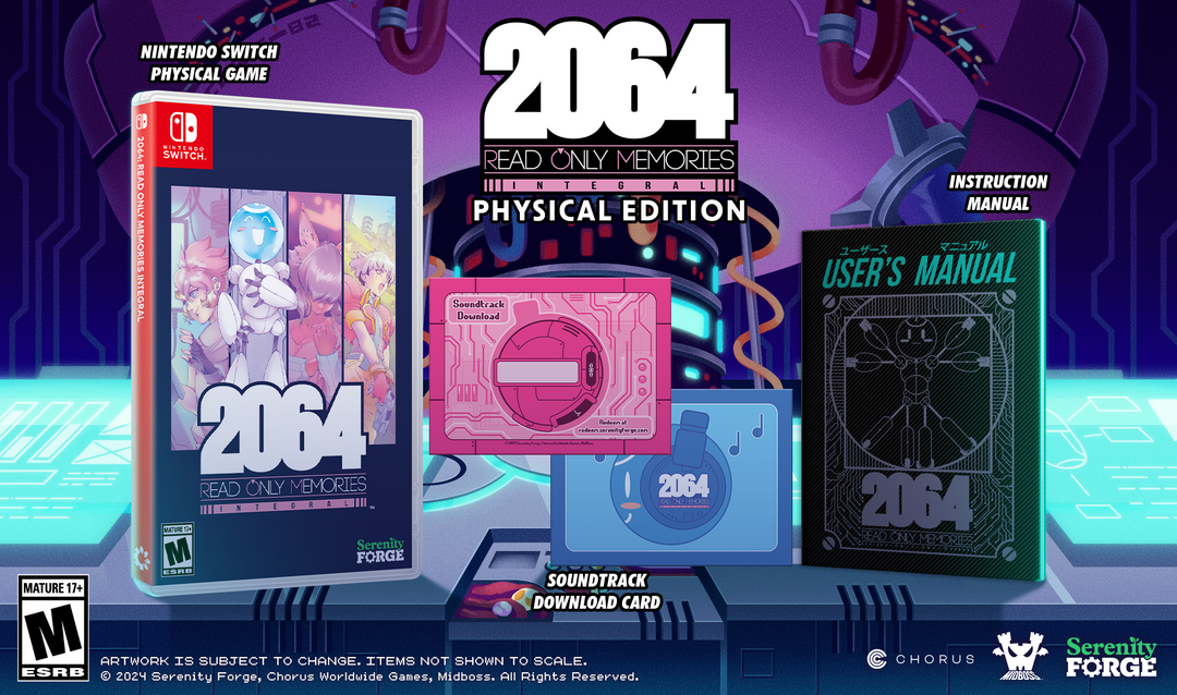 2064 Read Only Memories Integral Physical Edition Serenity Forge Store